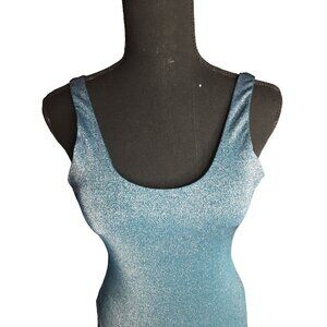 Aqua | Swim | Nwt Aqua Singlet One Piece Metallic Swimsuit Size M | Poshmark